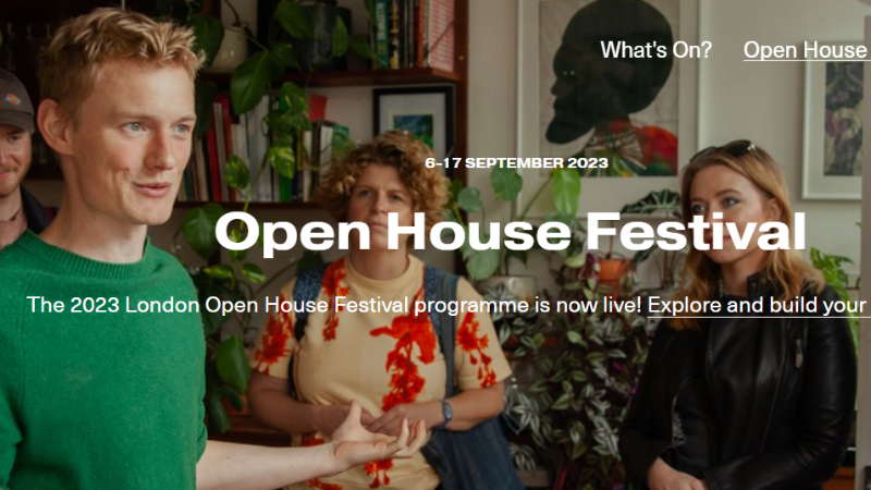 开启建筑之旅：Open House London 2023今日开始 - 攻略 - 英国生活零零兔 uk002.com
